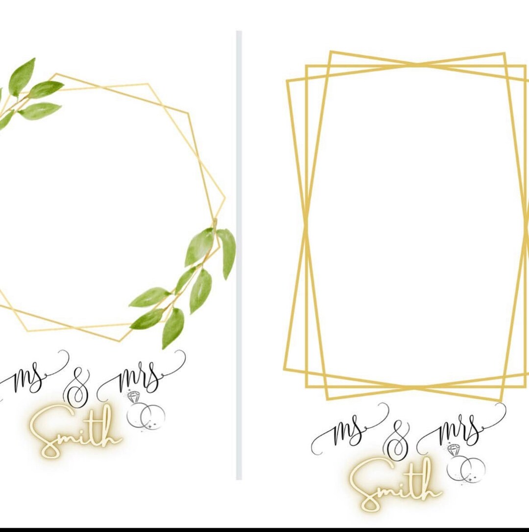 Custom 360 Photobooth Overlay - Etsy