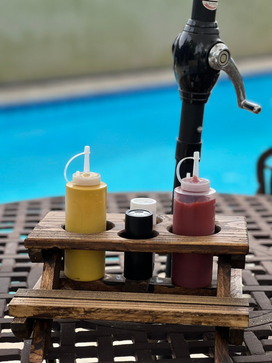 Condiment Picnic Table - Etsy