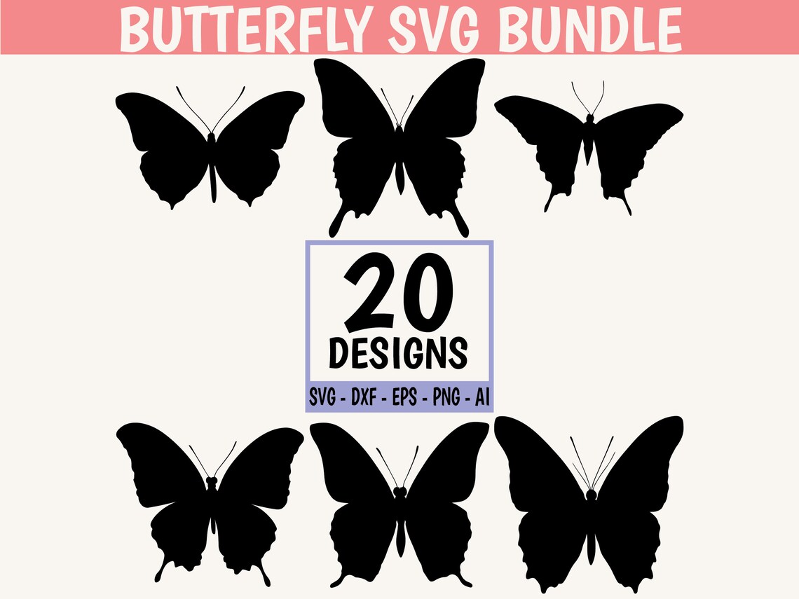 Butterfly Svg, Butterfly Svg Bundle, Layered Butterfly Bundle Cricut ...