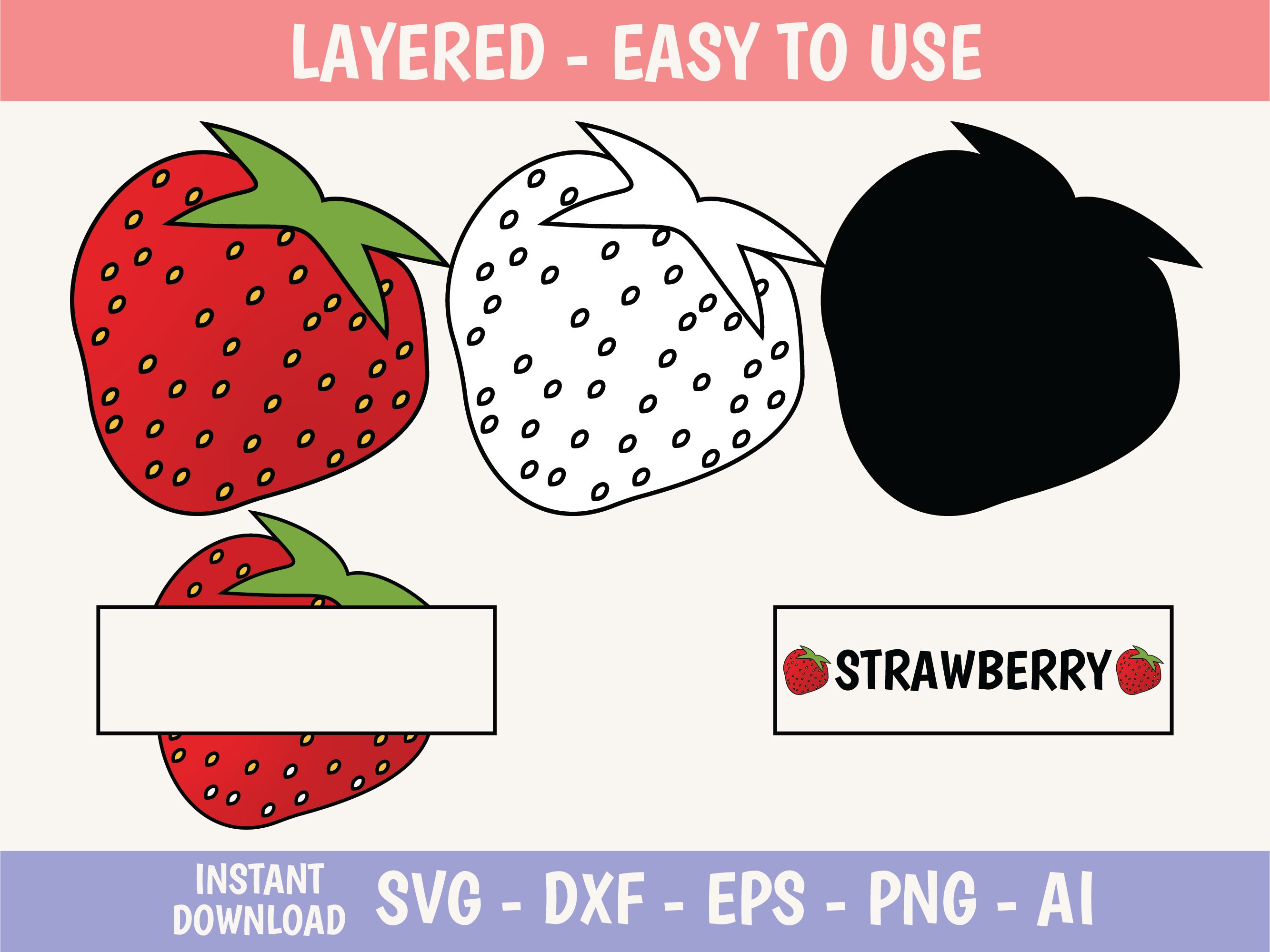 Fresa svg archivo cortado cricut diseños silueta, imágenes prediseñadas ...