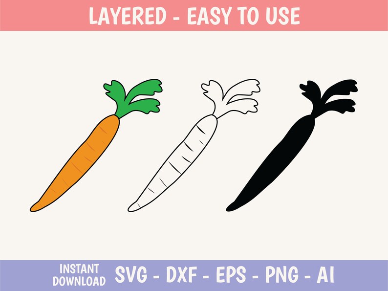 Fruit and Vegetables Bundle Layered SVG Cut File Cricut Designs ...