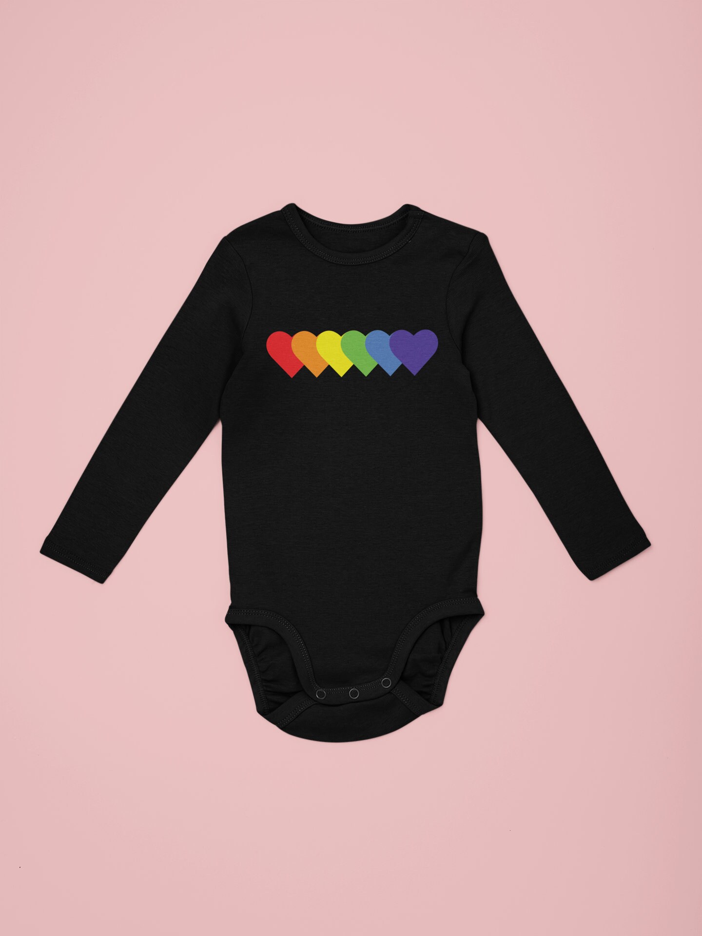 Rainbow Heart Svg Bundle Pride Love Svg Nursery Rainbow Etsy