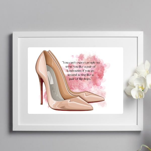 High Heel Quotes - Etsy