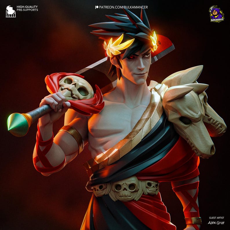 Hades Prince Figurine | 253mm (10in) | Underworld Prince Collector ...