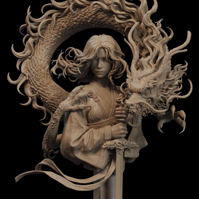 Resin 1/9 Bust - Etsy