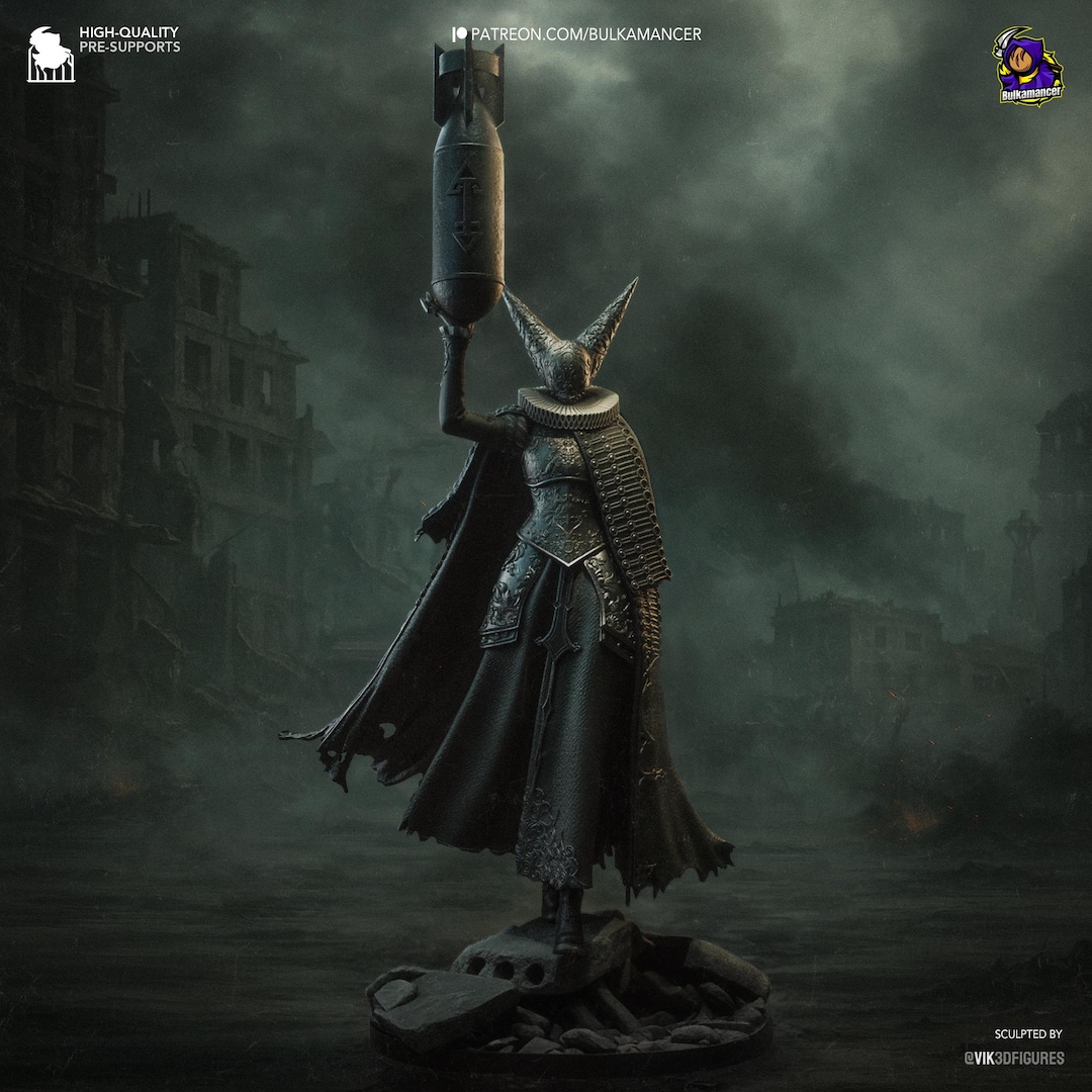 Artillery Witch Trench Crusade Fan Art | Multiple Sizes I Resin Figure ...