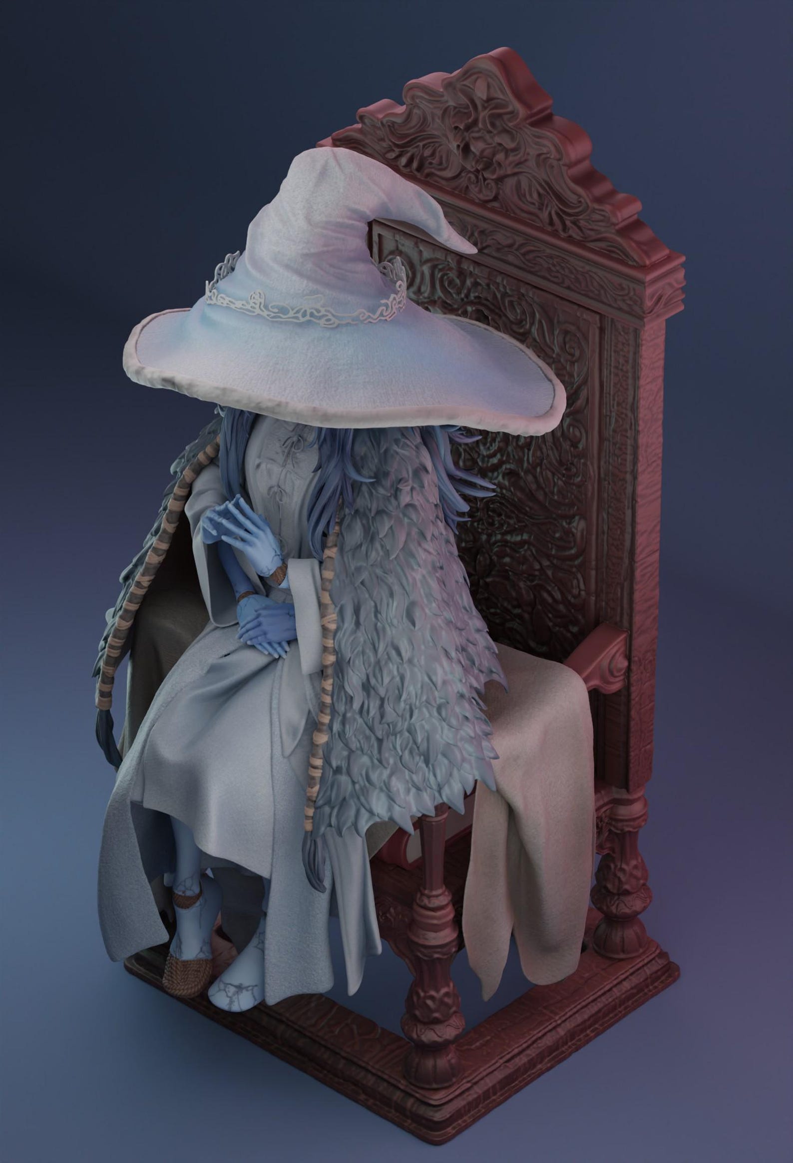 Ranni the Witch - Eldin Ring | Resin Figurine | Elden Ring Collectible ...