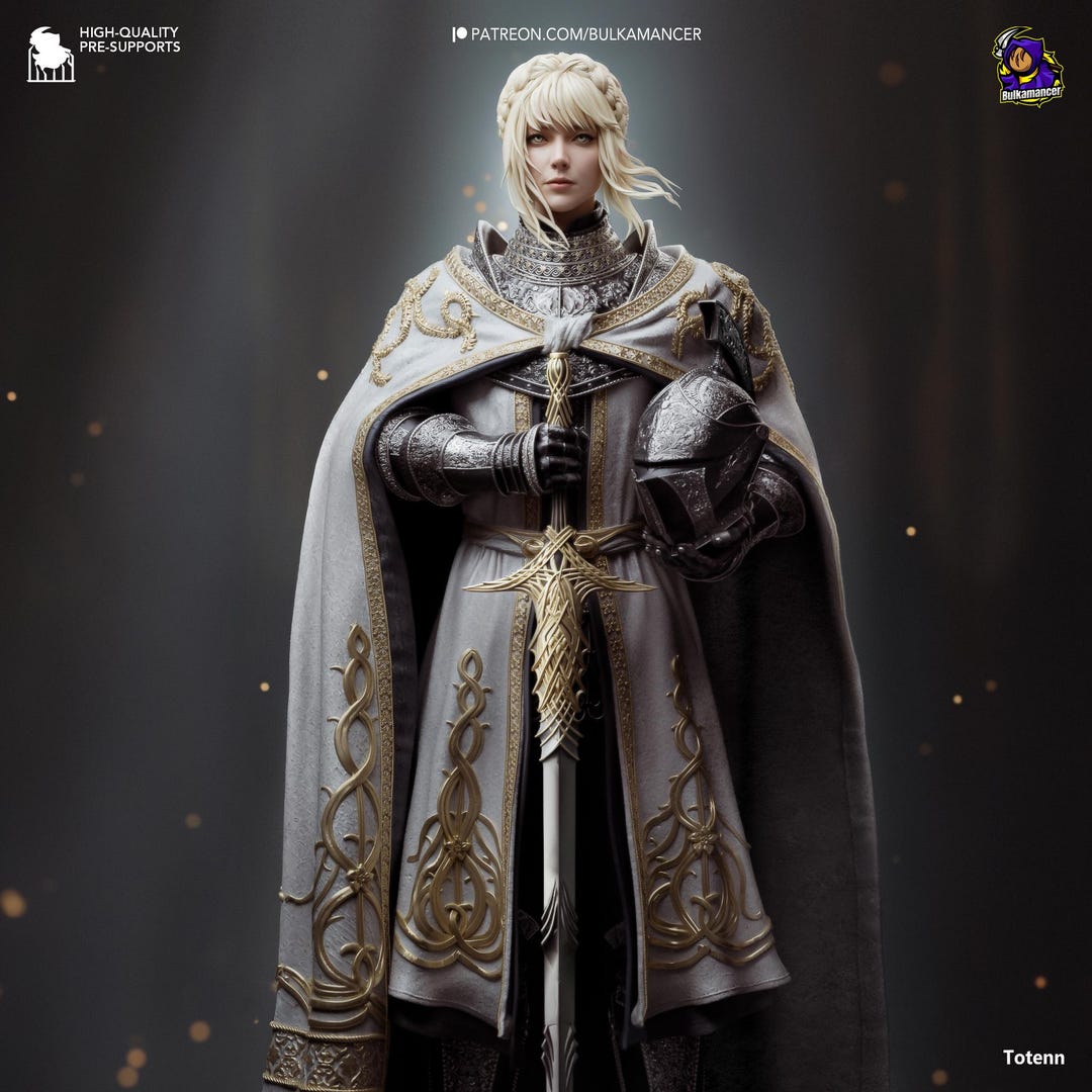 Leda Needle Knight – Elden Ring Resin Statue | Multiple Sizes I ...