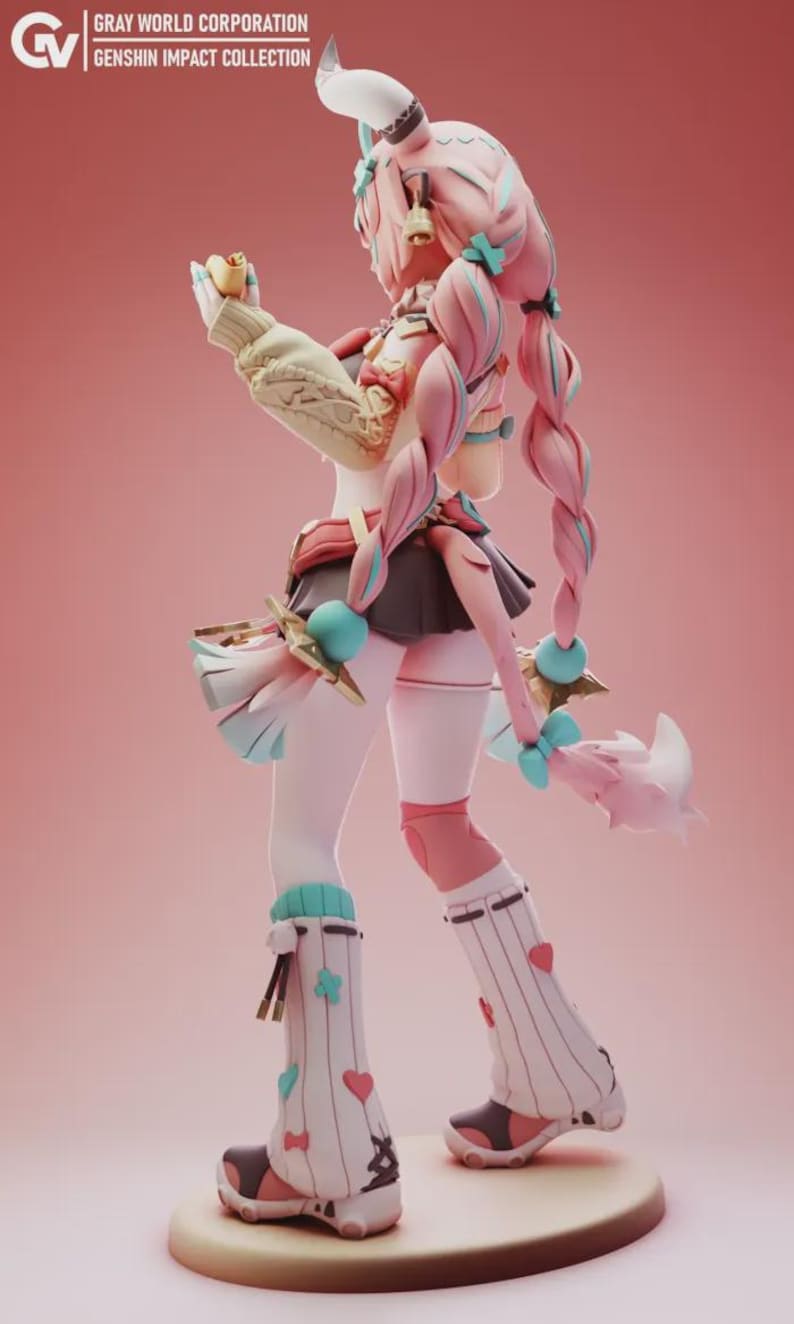 Veresa Resin Figurine | Multiple Sizes | Video Game Inspired Horned ...