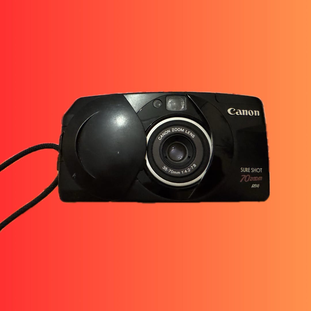 Canon Sure Shot 70 Zoom AF – 35mm Point & Shoot Film Camera (1994) - Etsy