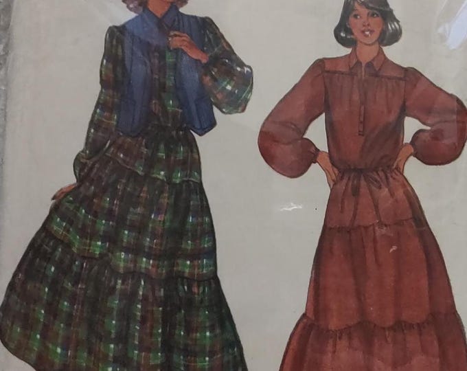 Uncut Misses Size 10 Vintage Sewing Pattern, Quick Butterick 6331 ...
