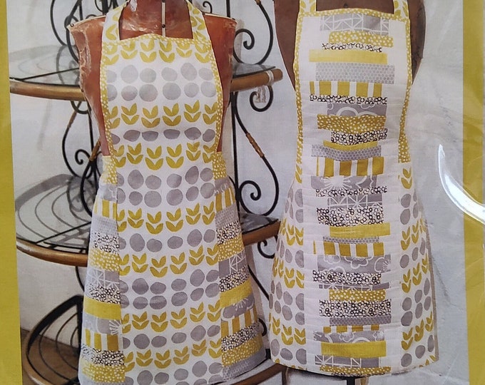 Unused, Misses One Size, Sewing Pattern, Reversible Apron, Abbey Lane ...