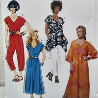Misses Sewing Pattern Burda 6790 Misses Tunic and Dress Plus Size 16-28 ...