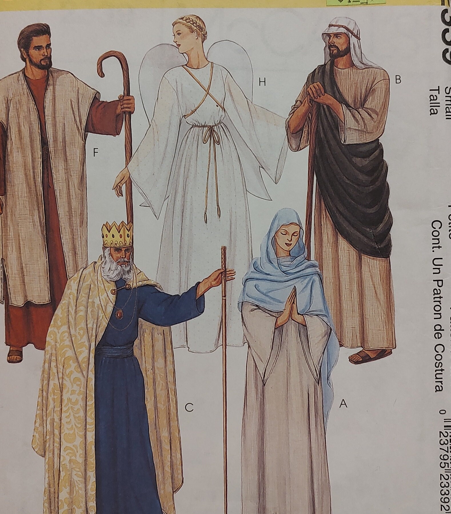 Uncut, Adult Size 32.5-34, Sewing Pattern, Mccalls 2339, Bible ...
