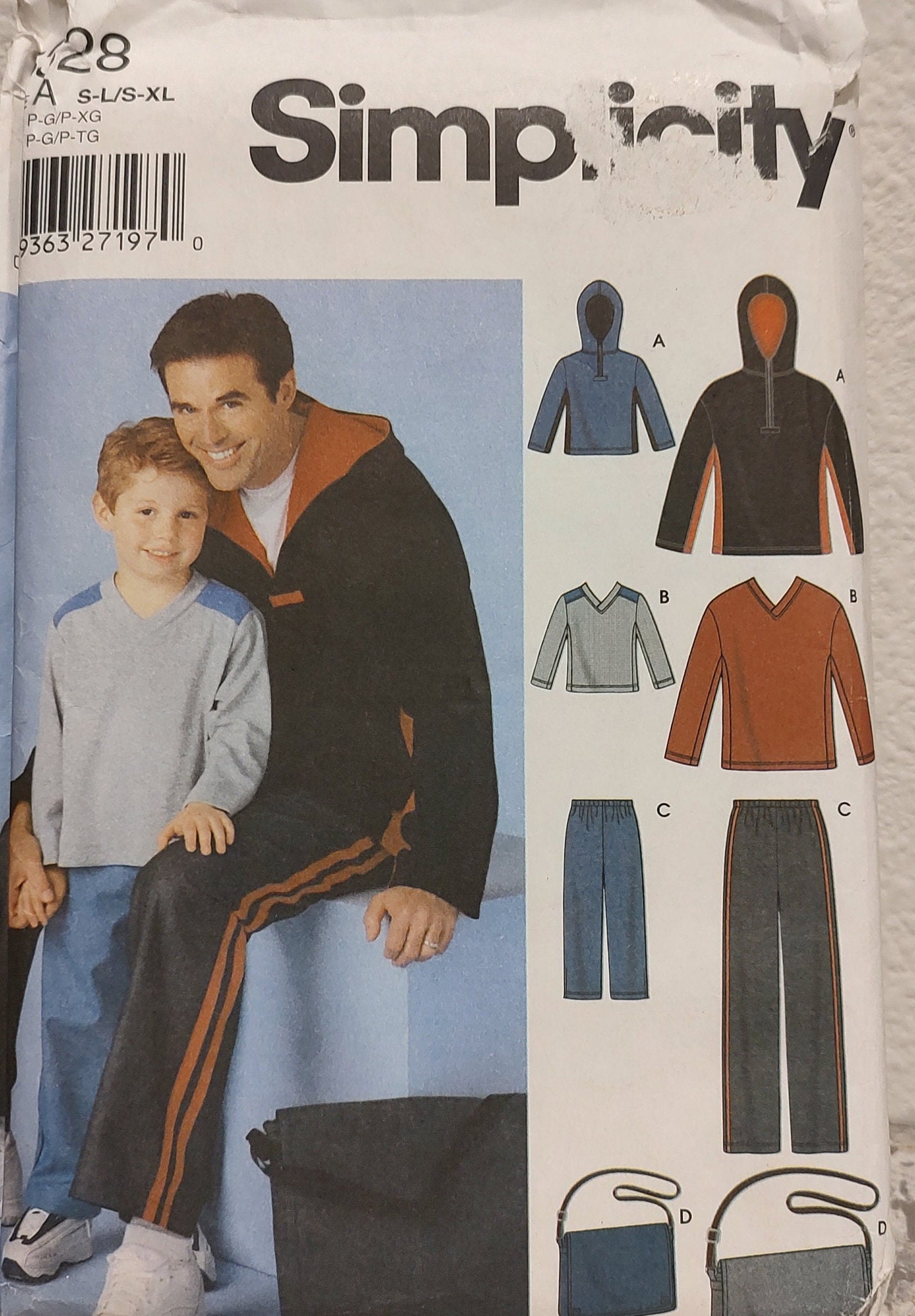 Uncut, Father Son, Sewing Pattern, Simplicity 5328, Knit Top ...