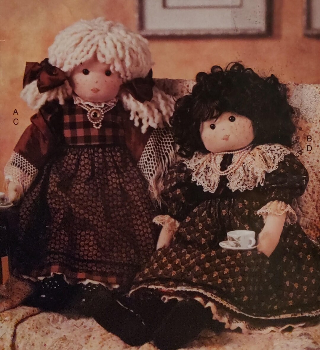 Uncut 26 Inch Rag Doll, Clothes, Sewing Pattern, Vogue Doll Collection ...