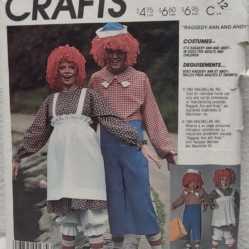 Raggedy Ann Pattern - Etsy