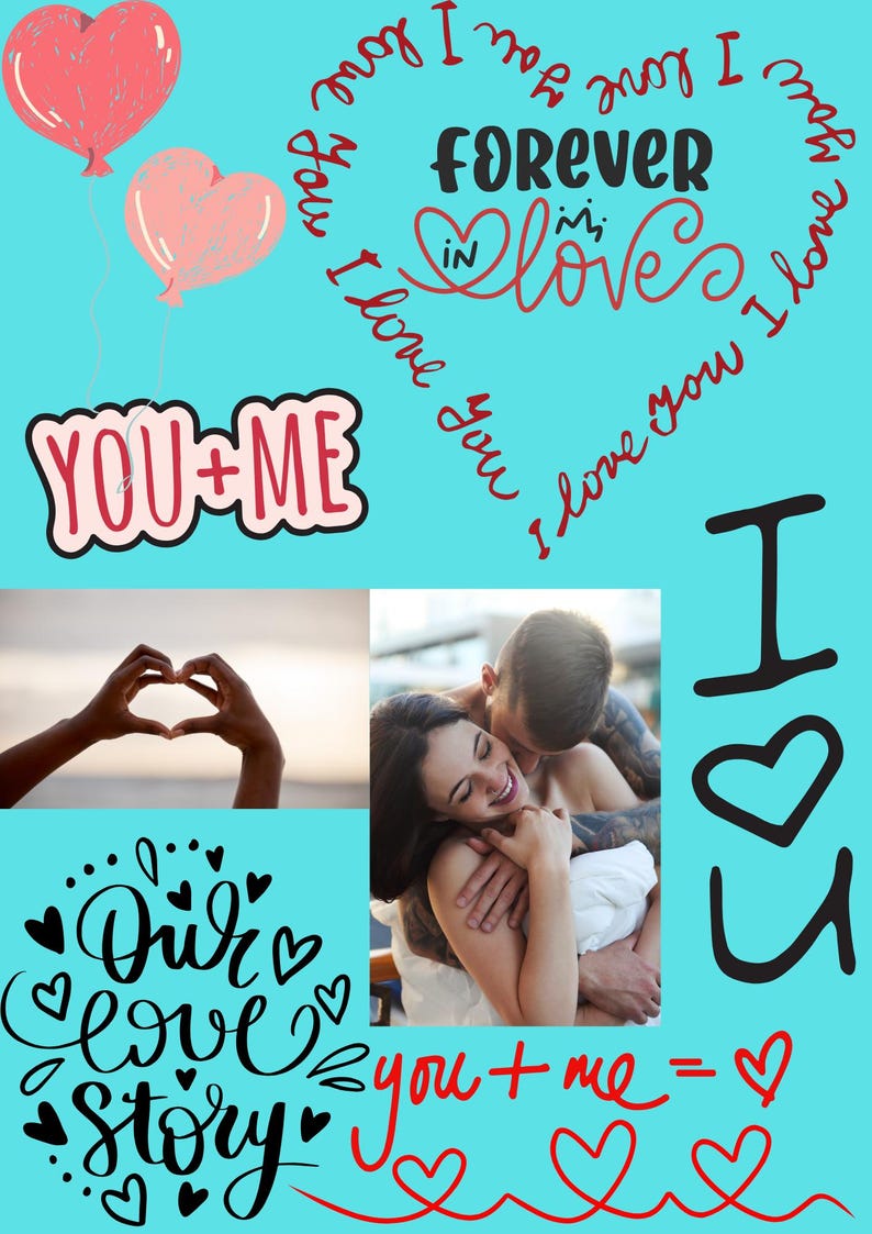 2025 Printable Vision Board Template - Goal Setting, Manifestation ...