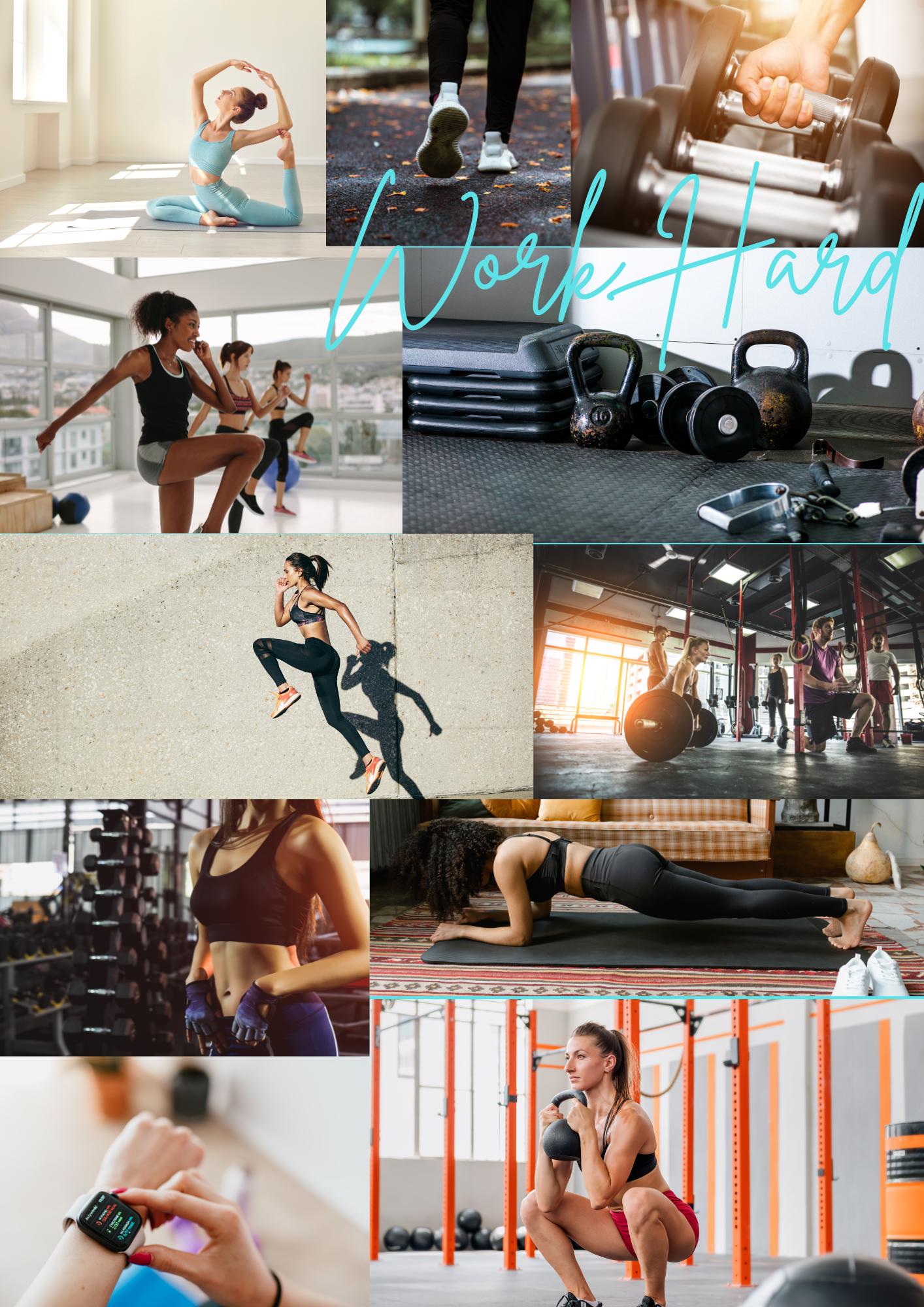 2025 Printable Vision Board Template - Goal Setting, Manifestation ...