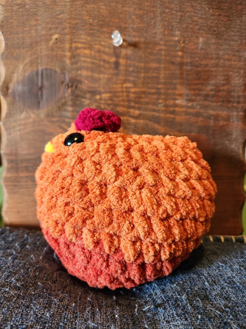 Crochet Chickens, Red Chicken, Speckled Chicken, Black and White ...