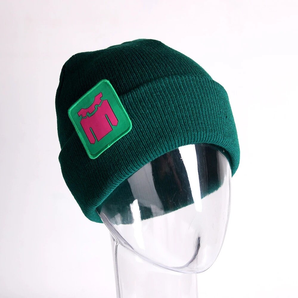 Valorant Killjoy Green and Yellow Beanie Hats Game Cosplay Hat Clothing ...