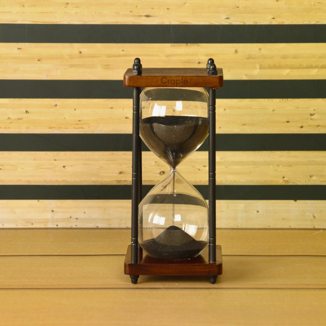 Vintage Brass Sand Timer - 7-minute Nautical Hourglass, Home Decor - Etsy