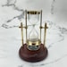 Nautical Rotating Brass Hourglass Wood Base Compass, Premium Gift - Etsy