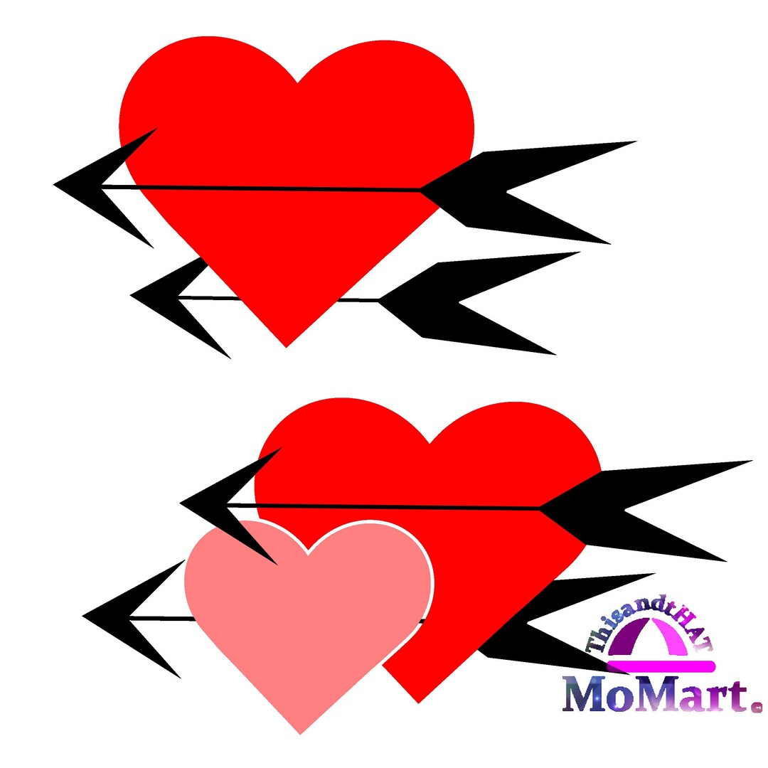 Hearts: Cut Files Saved in High-quality File Formats for Optimal Ease ...