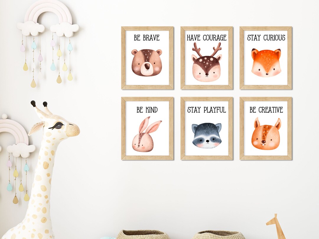 Woodland Animal Set | Positive Woodland Animals | Positive Nursery ...