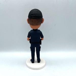Custom Bobbleheads Policeman for Father, Personalized Police Officer ...