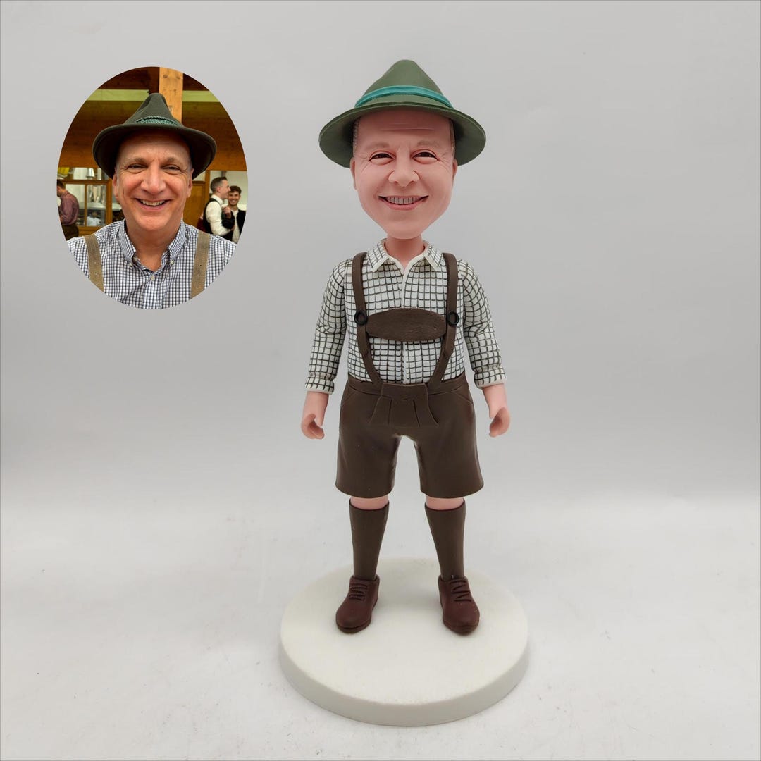 Customized Bobblehead-bavarian Style Figure,personalized With Hat ...