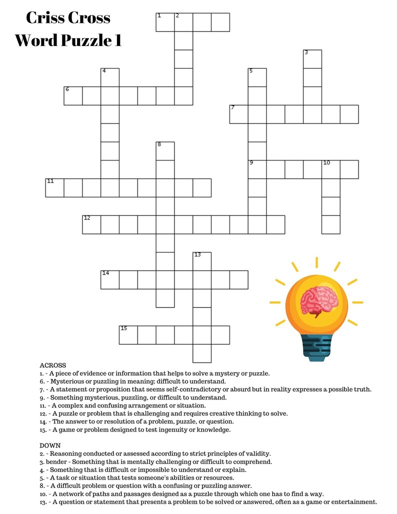 Ultimate Variety Pack Brain Teasers: Word Search, Mazes, Crossword ...