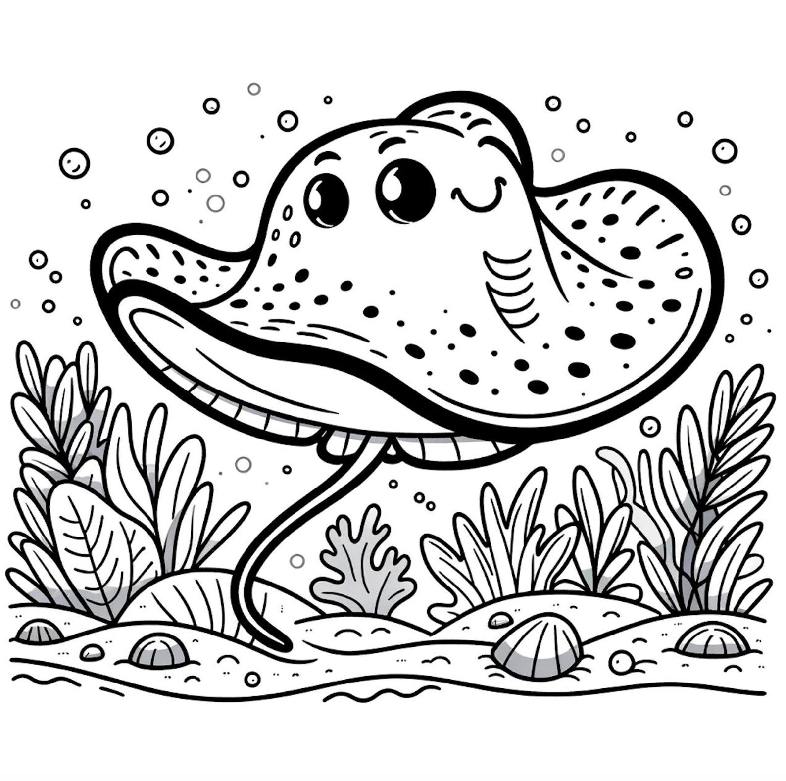 Underwater Adventures Coloring Book for Kids | Fun & Whimsical Sea ...