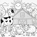 Farmer’s Friends Coloring Book for Kids | Fun Farm Animals and Machines ...