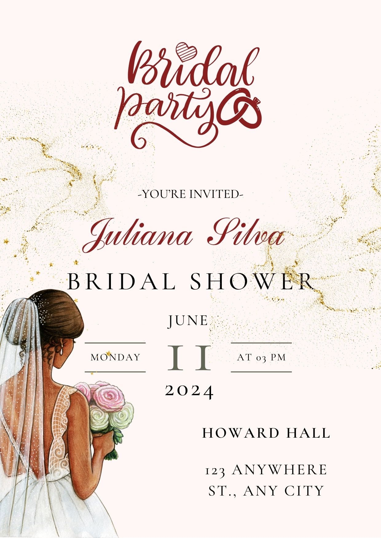 Bridal Shower Bundle: Editable Digital Downloads of Multiple ...