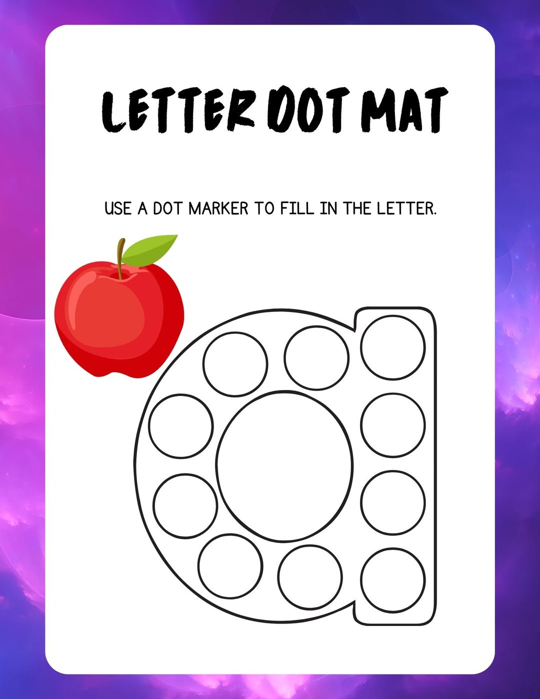Preschool Worksheets - Engage and Educate: Lowercase Alphabet Letter ...