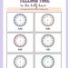 Comprehensive Telling Time Worksheets – Master Clock Reading Skills - Etsy