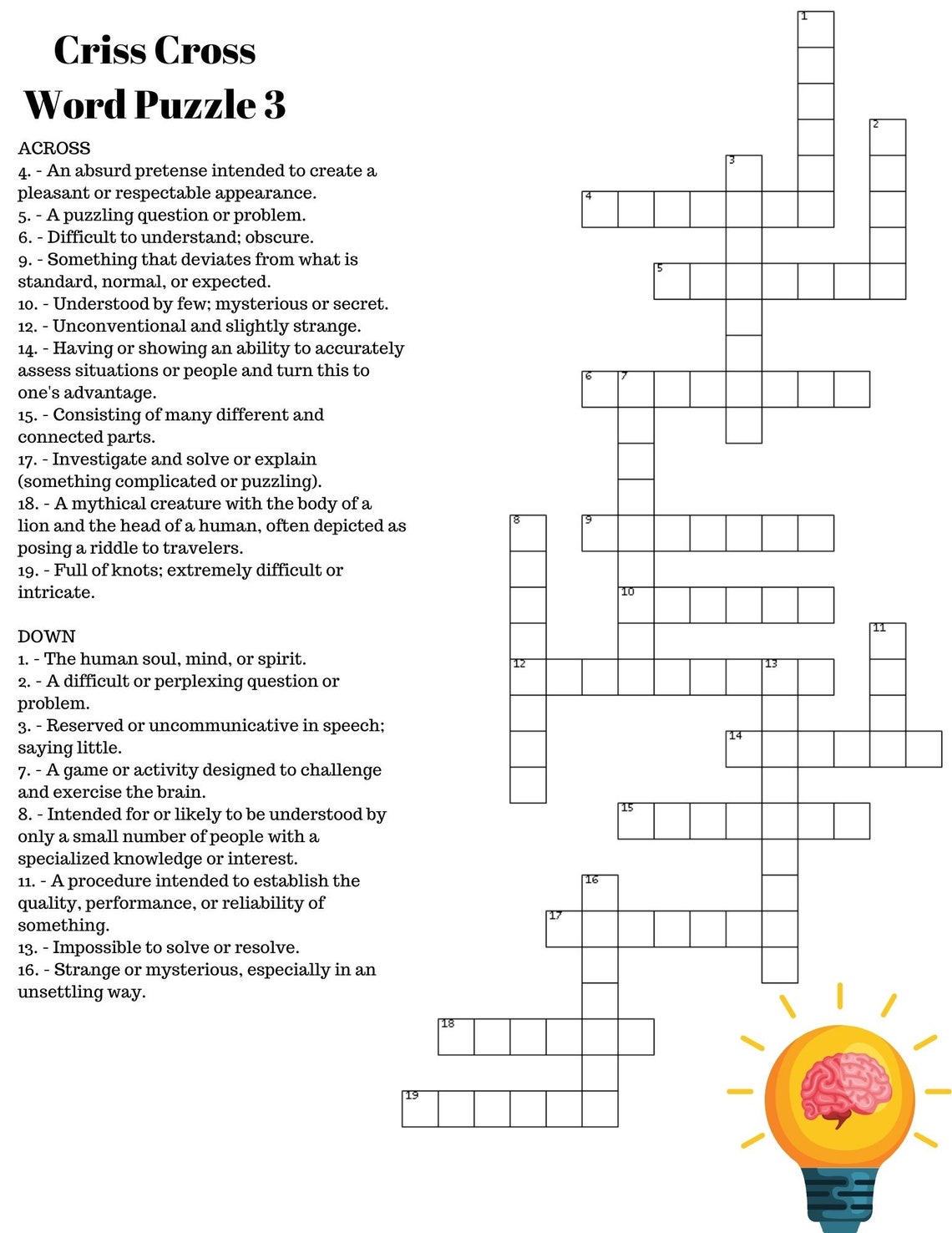 Ultimate Variety Pack Brain Teasers: Word Search, Mazes, Crossword ...