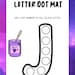 Preschool Letter Dot Mat Upper Case - Interactive Learning Made Fun ...