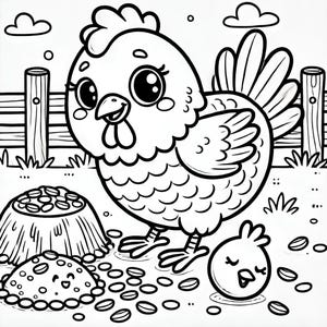 Farmer’s Friends Coloring Book for Kids | Fun Farm Animals and Machines ...