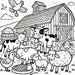 Farmer’s Friends Coloring Book for Kids | Fun Farm Animals and Machines ...