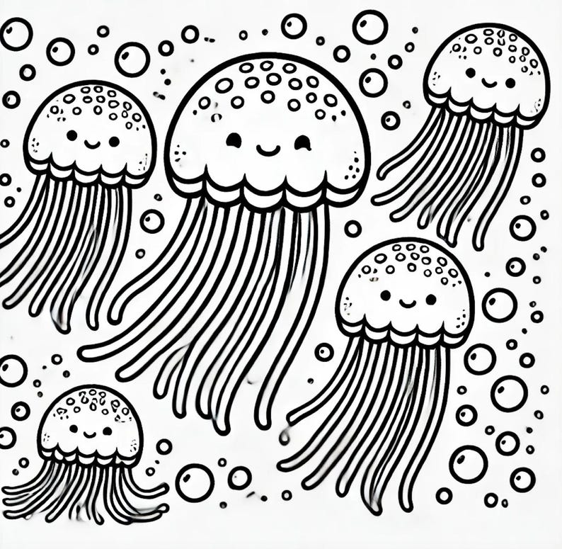 Underwater Adventures Coloring Book for Kids | Fun & Whimsical Sea ...