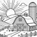 Farmer’s Friends Coloring Book for Kids | Fun Farm Animals and Machines ...