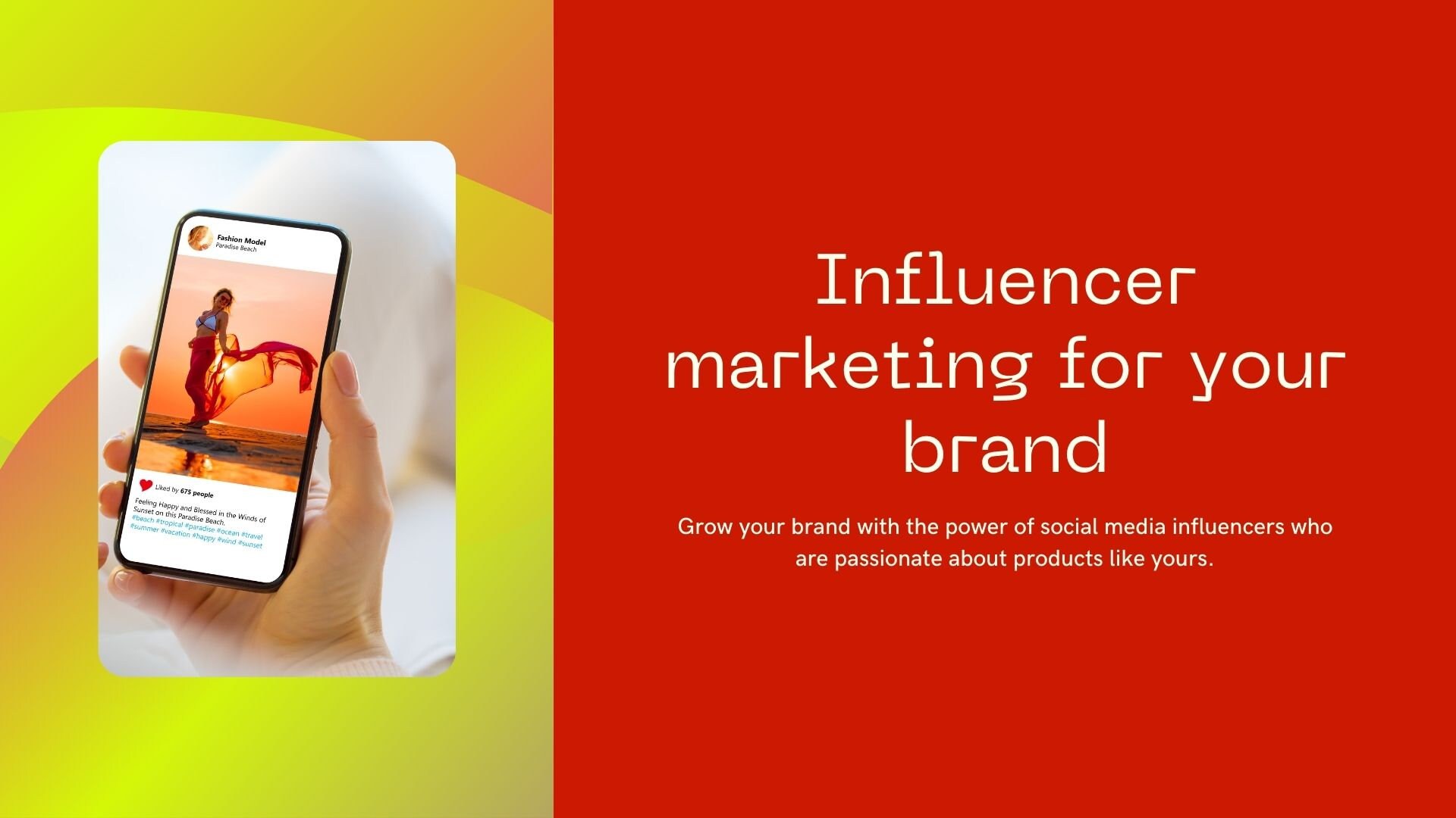 Influencer Pitch Deck - Capture Brands' Attention: Influencer Pitch ...