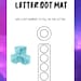 Preschool Worksheets Engage and Educate: Lowercase Alphabet Letter Dot ...