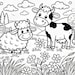 Farmer’s Friends Coloring Book for Kids | Fun Farm Animals and Machines ...
