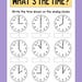 Comprehensive Telling Time Worksheets – Master Clock Reading Skills - Etsy