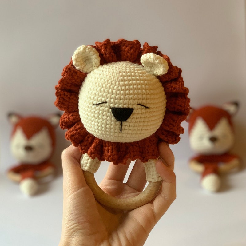 Wooden Baby Rattle - Etsy