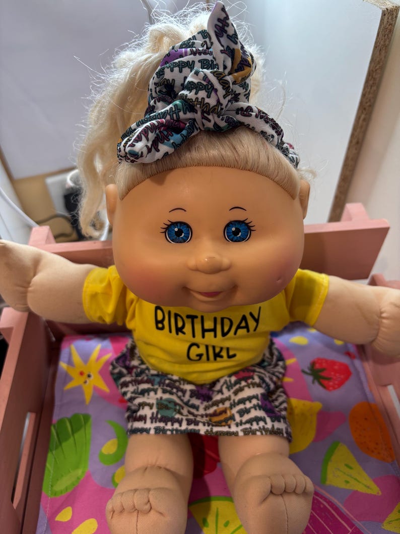 CPK Happy Birthday Cabbage Patch Kids Clothing Set - Etsy Australia