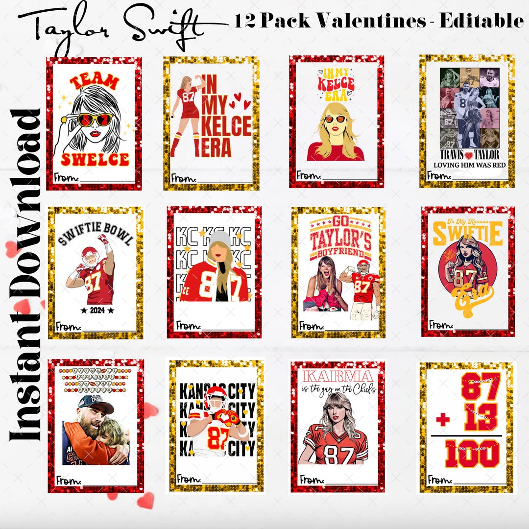 Printable Classroom Valentine-ts-valentine's Day Editable - Etsy